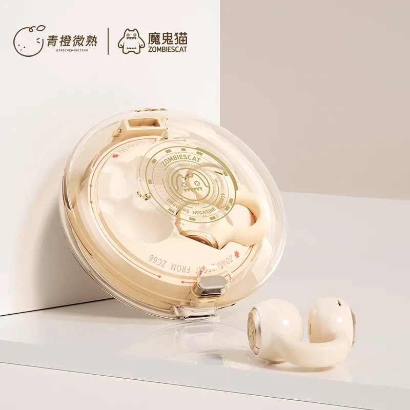 Беспроводные наушники-клипсы Zombiescat B3 OWS Khaki