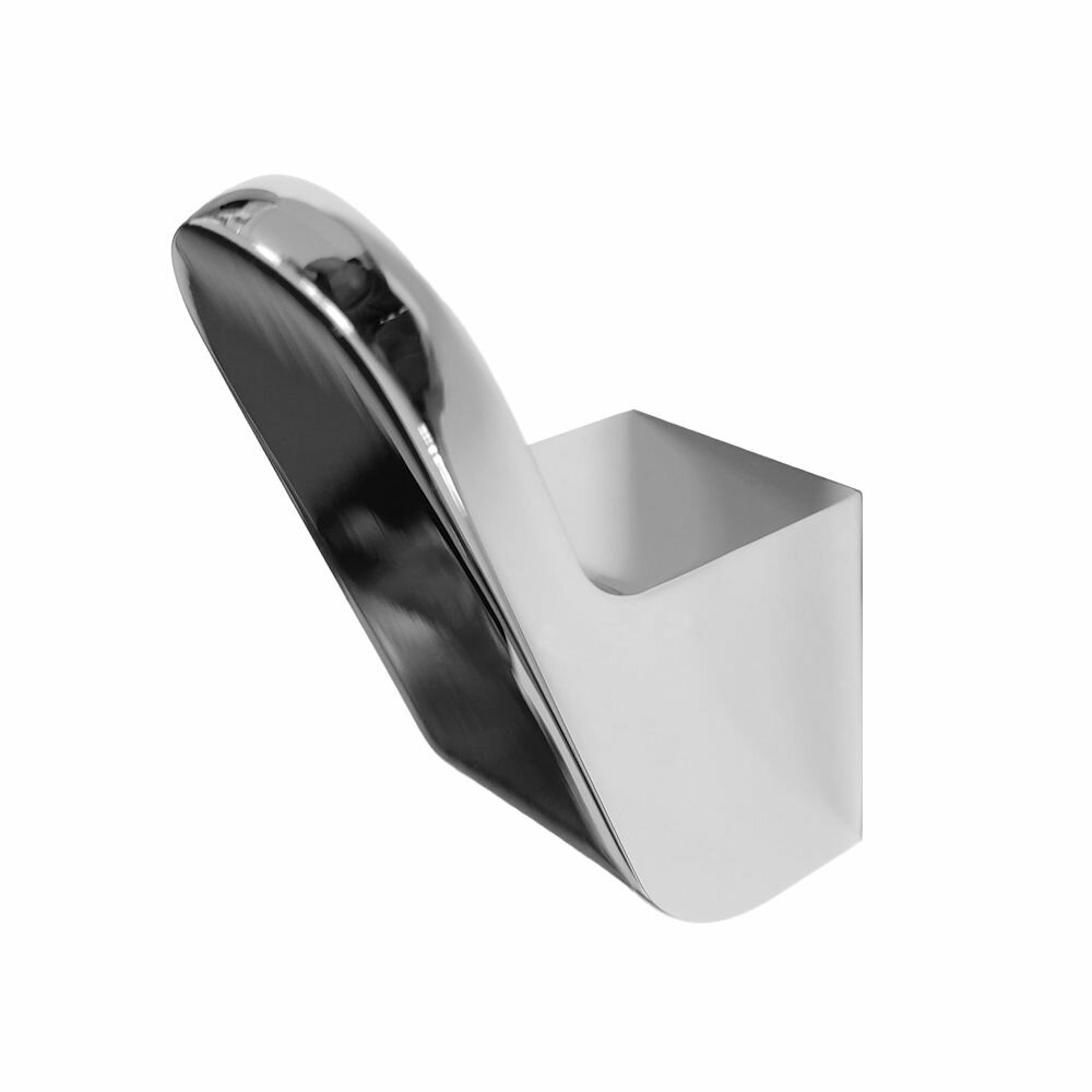 Набор крючков одинарных, (4шт.), коллекция лотос (ЛТ10Х), хром, Альтасан