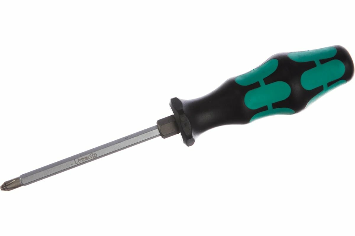 Отвёртка крестовая, с шестигранным стержнем, PH 2 x 100 мм WERA 350 SK PH WE-008752