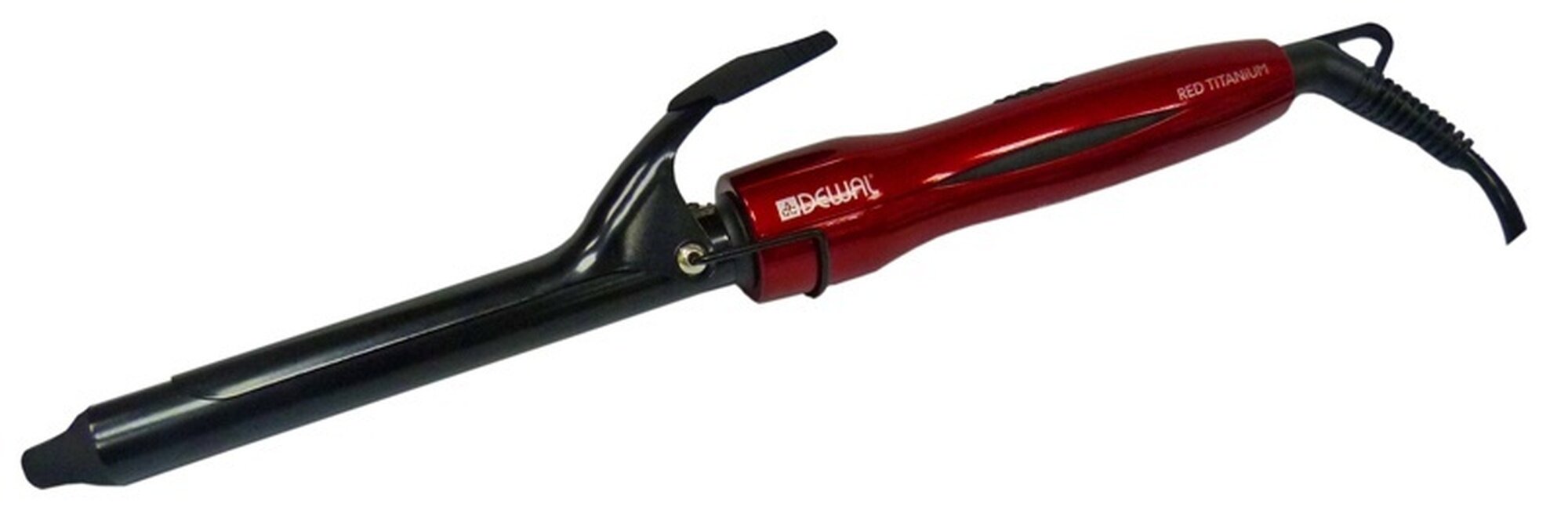 Щипцы для завивки Dewal Red Titanium, 19мм, 20Вт, 3м, титаново-турмалиновые