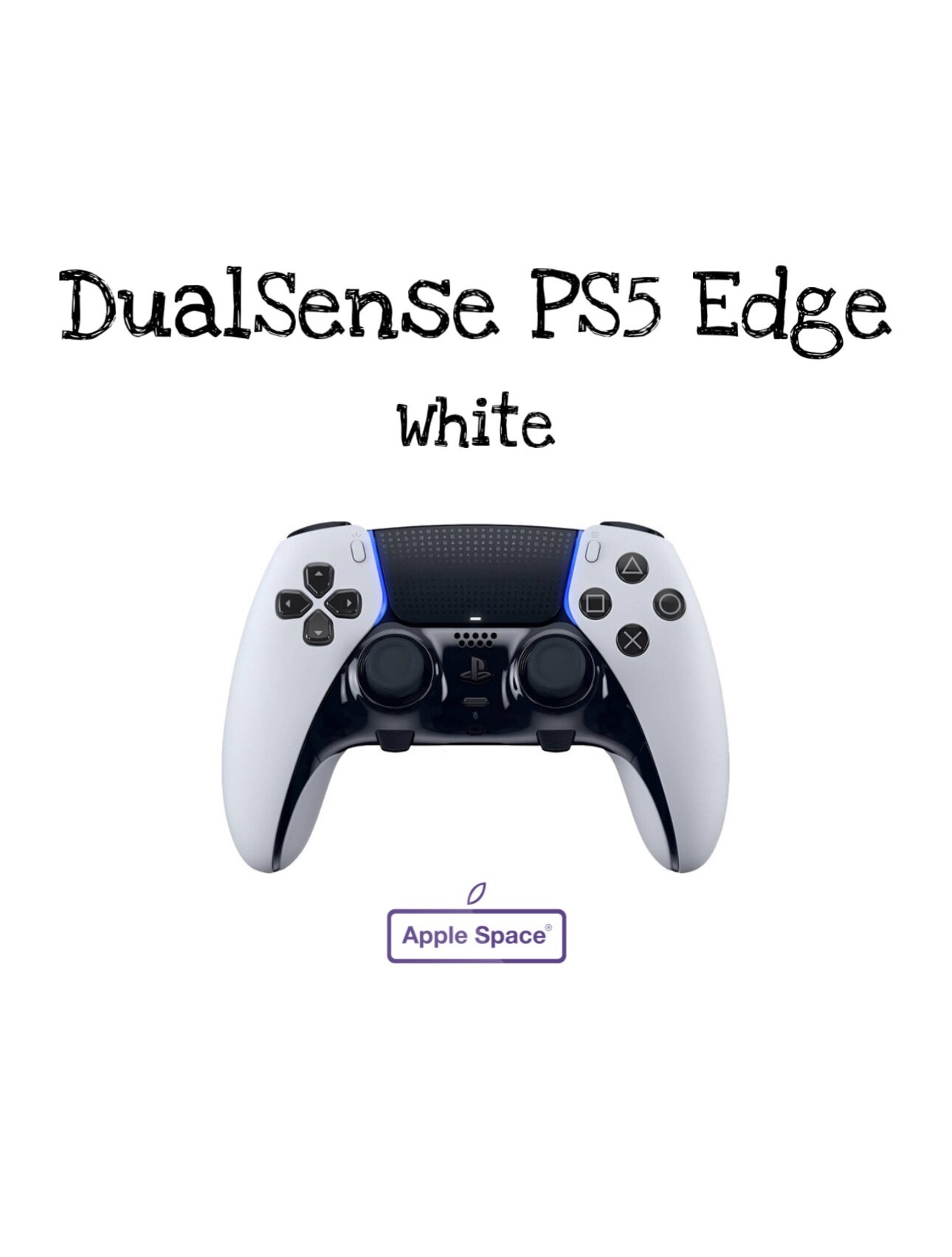 Беспроводной геймпад Sony DualSense Edge для PS5, White (Белый)