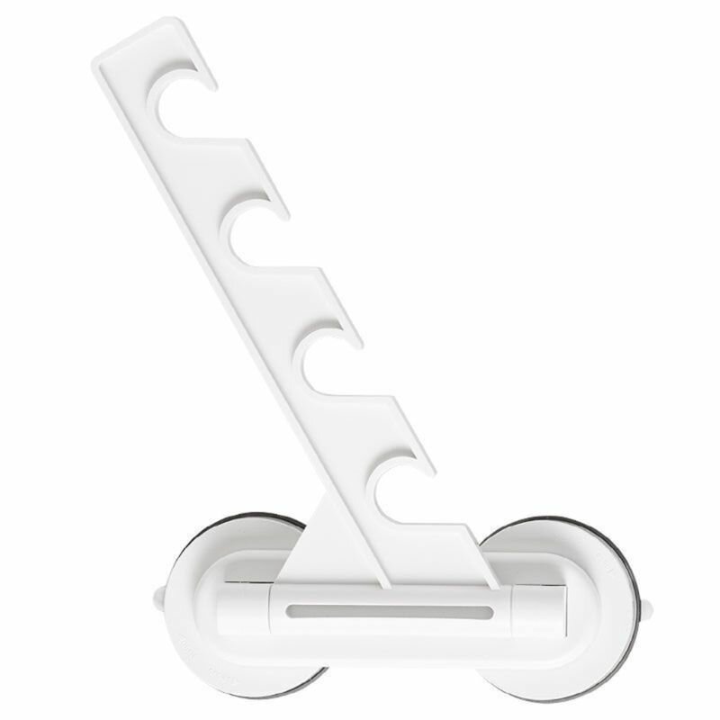 Настенная вешалка Anver Home, складная, пластик, белая, 1 шт