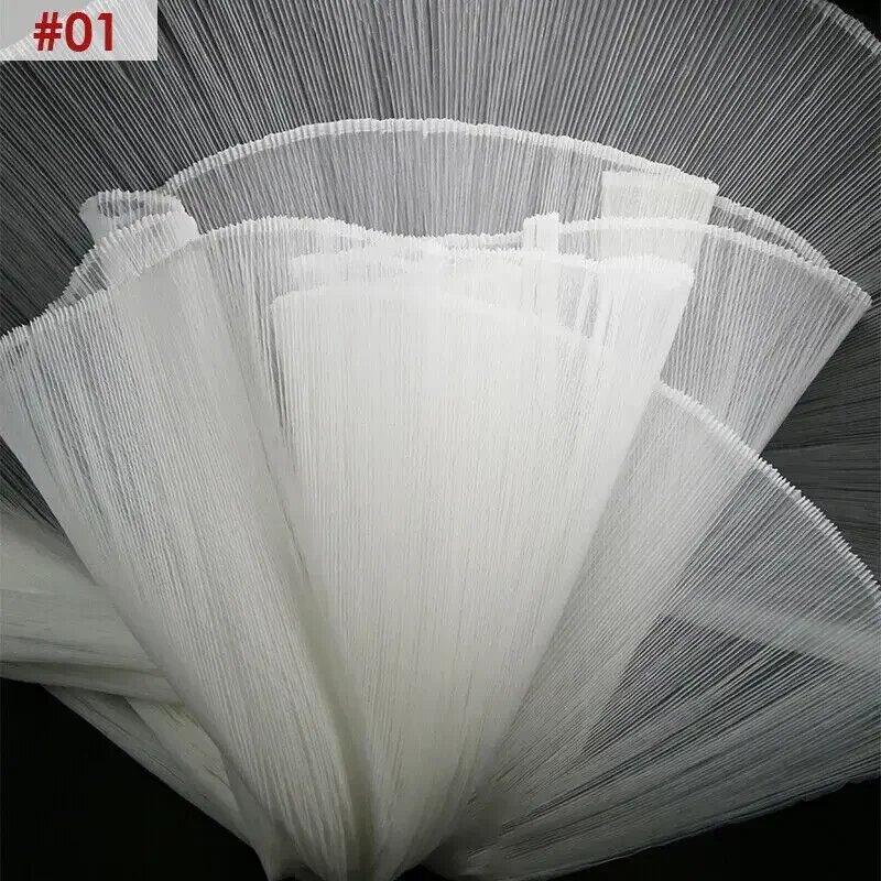 Плиссированная сетчатая ткань Organ, 100% мета-армид, 1,5 м 1