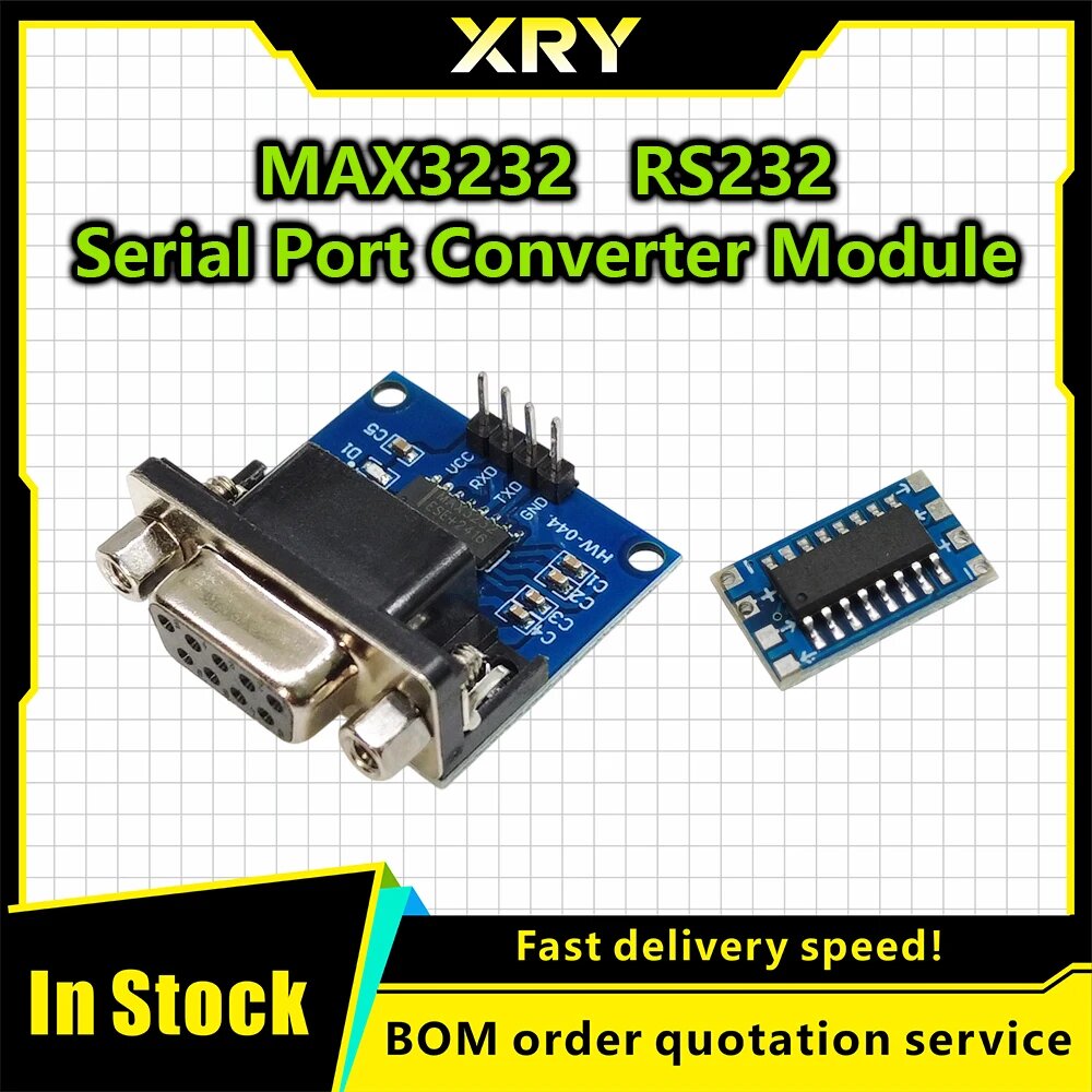 Модуль MAX3232 RS232 в TTL, MINI, 1PCS — фото 1