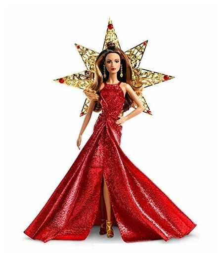Кукла Барби Праздничная 2017 Тереза в красном платье / Barbie Holiday 2017 DYX41 Mattel
