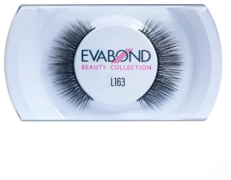 Ресницы накладные черные EVABOND (06 L163)