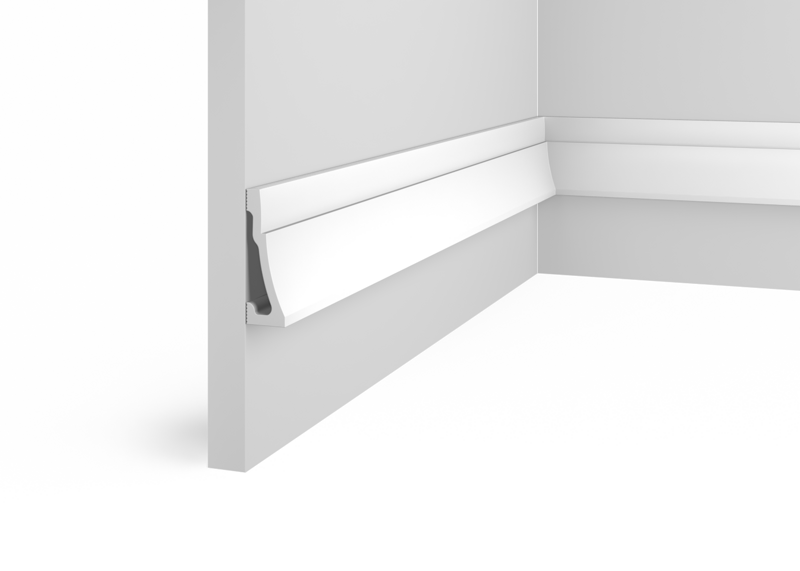 Набор 4 шт. Молдинг MX050 декоративный настенный, 65х22, 2000мм, Экополимер Cosca Décor