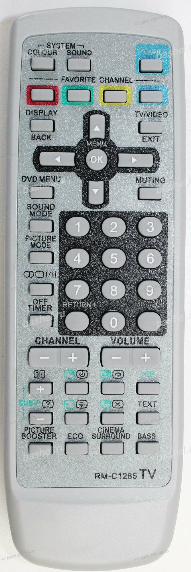 JVC RM-C1285, Пульт ДУ