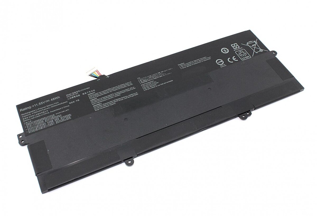 Аккумулятор для Asus Chromebook Flip C433TA-AJ0022 11.55V (48Wh)