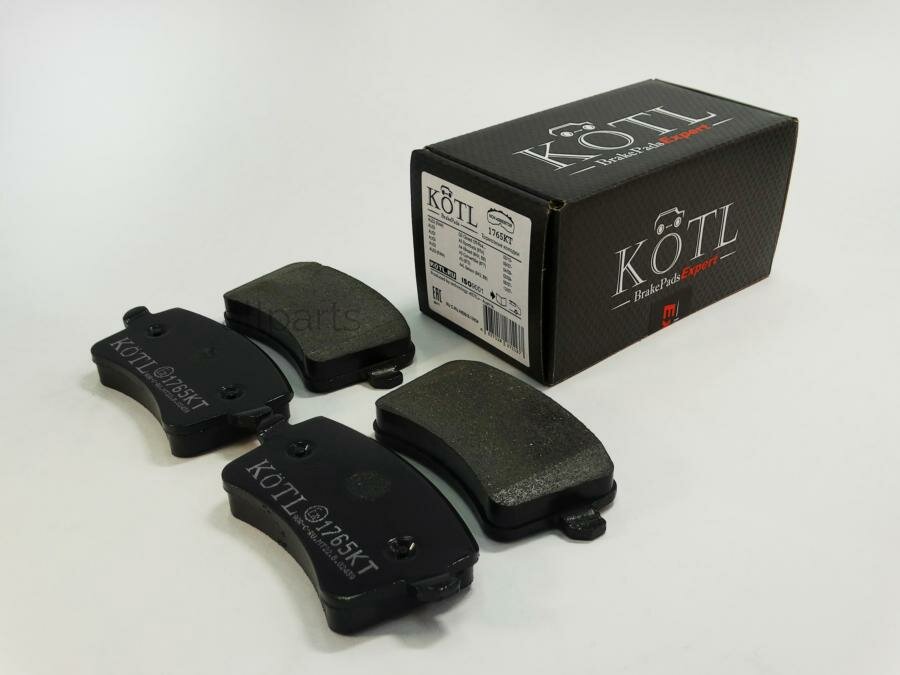 KOTL 1765KT Колодки тормозные дисковые задние к-т AUDI A4/A5/Q5 1.8-3.2 07-