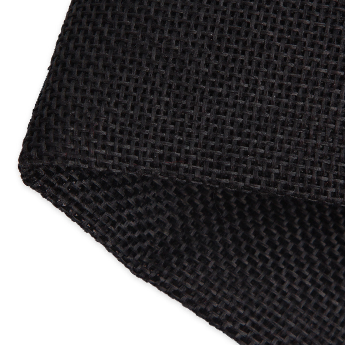 Ткань для шитья и рукоделия Рогожка, 48*45 см, 100% полиэстер, Astra&Craft, черная