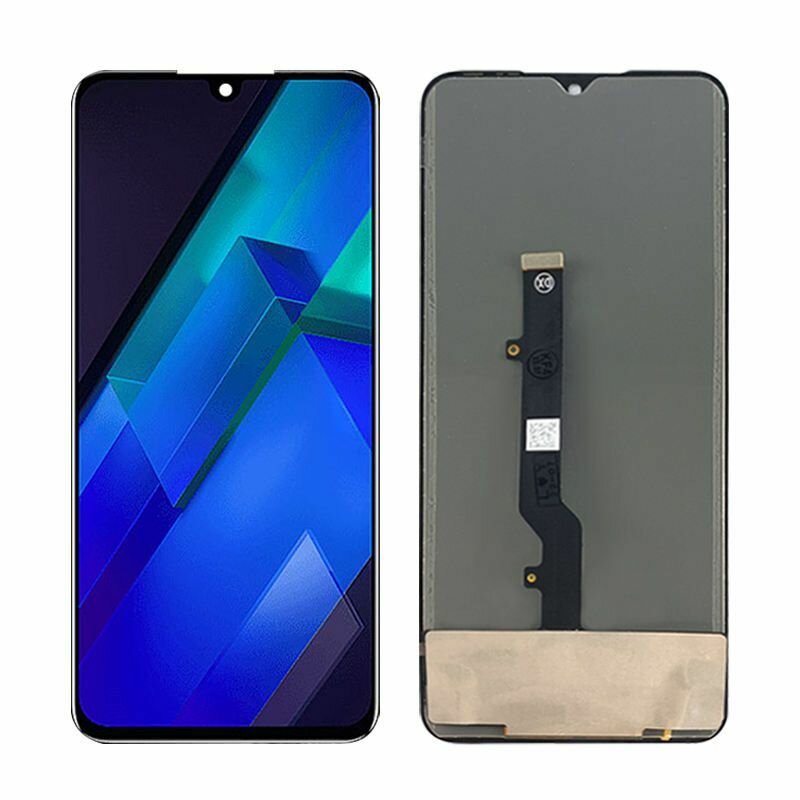 Дисплей, экран для infinix Note 11 X663B, Note 12 X663D с тачскрином (черный) In-cell