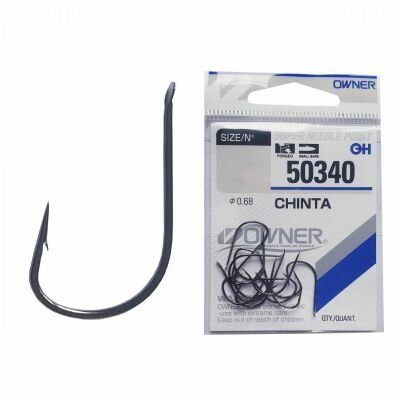 Крючки рыболовные Owner 50340 № 04 (15шт) Chinta, одинарные