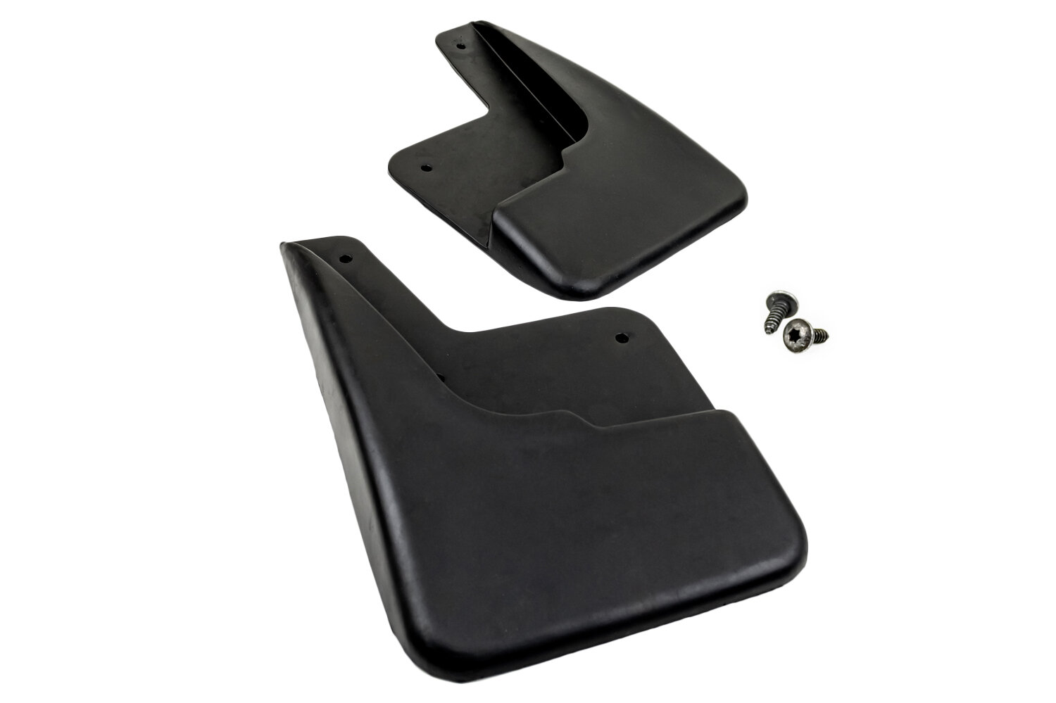 Комплект задних резиновых брызговиков Rezkon для Лада Калина