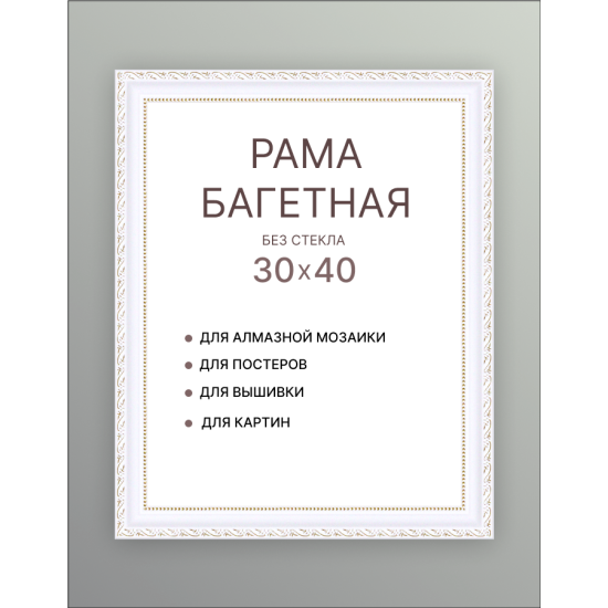 Багетная рама Декарт 30/40 8Л3081