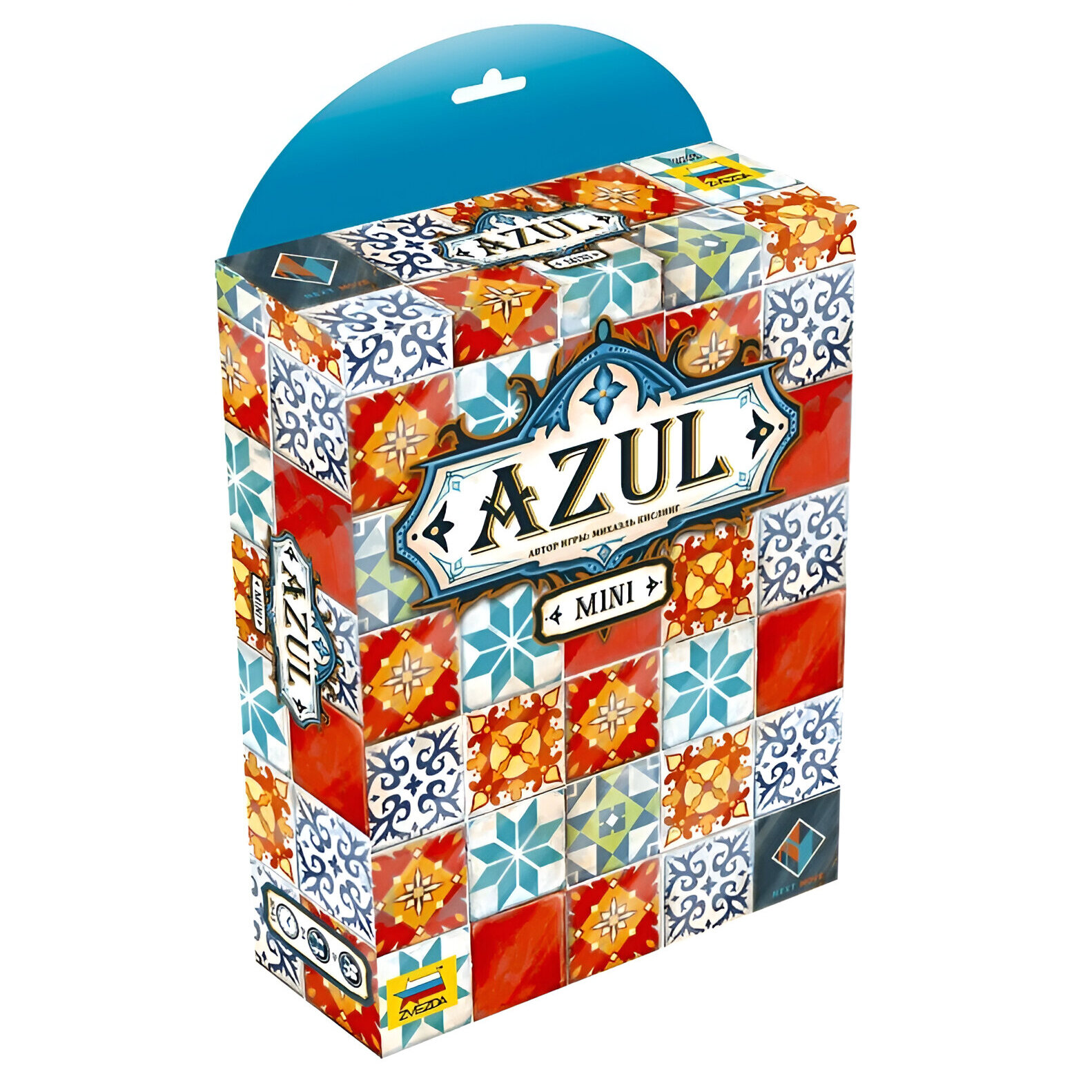 Настольная игра абстрактная дорожная Zvezda Азул Azul. Мини на русском