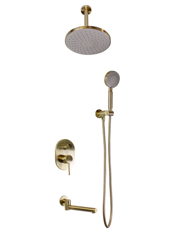 Душевая система Bronze de Luxe SCANDI/бронза (14582/1BR)