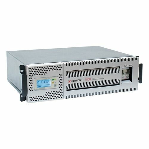 Стабилизатор напряжения штиль ИнСтаб IS7000RT серый