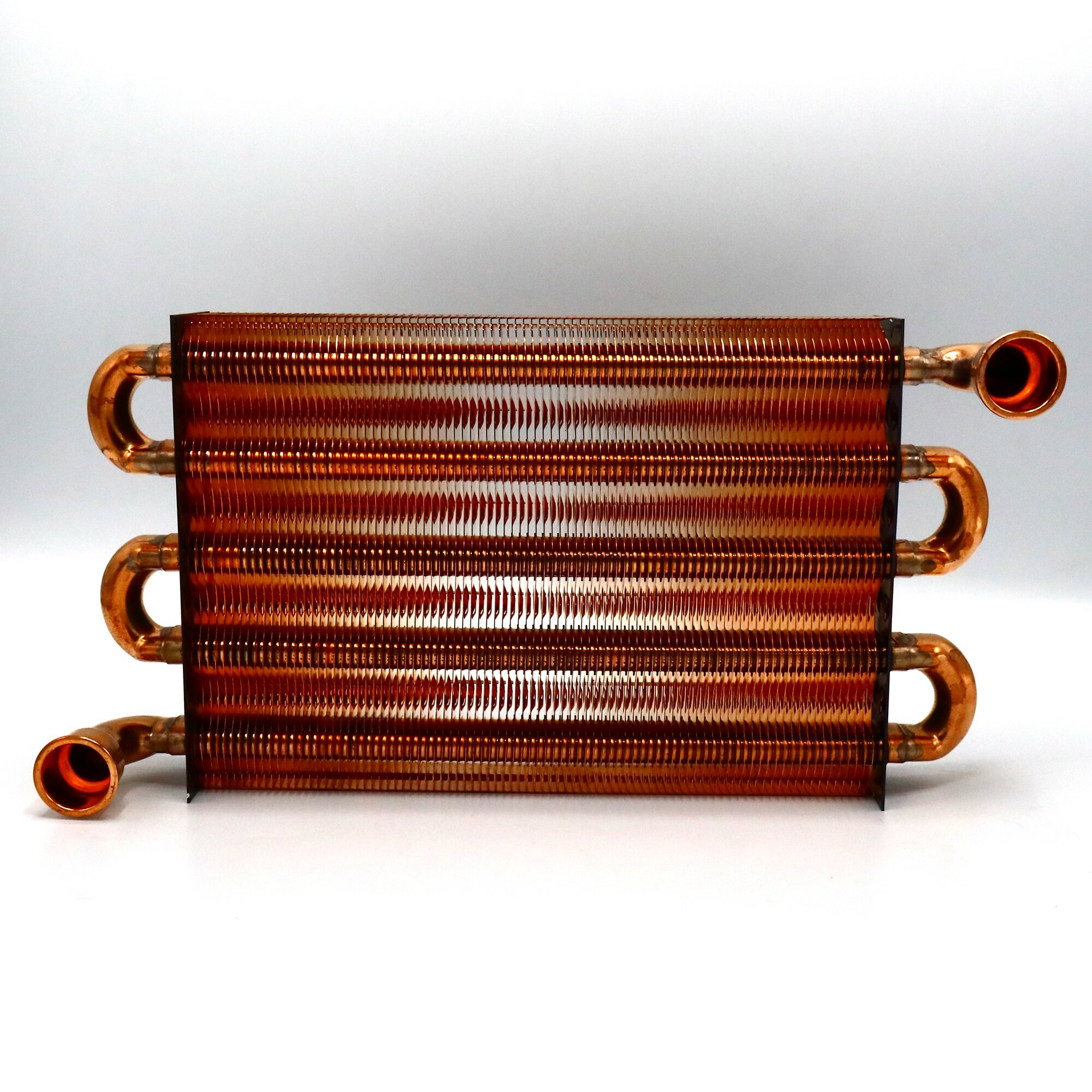 Теплообменник основной (260х180) на газовый котел Protherm Gepard 23 MTV19 арт. 0020142415, 0020098008, 20142415