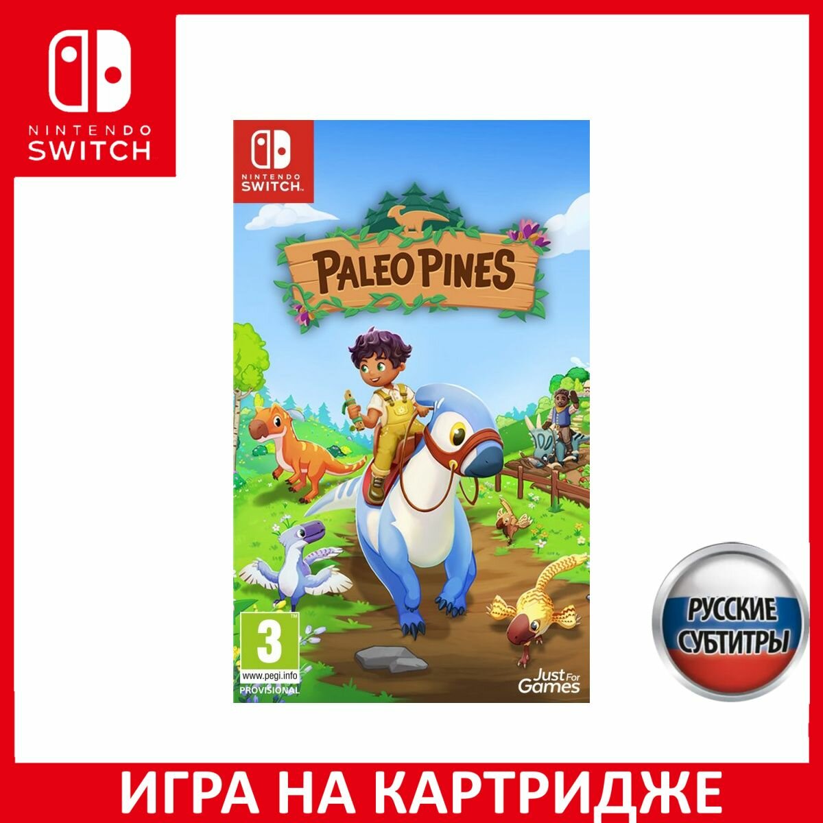 Игра Paleo Pines Switch Русская Версия Картридж на Nintendo Switch