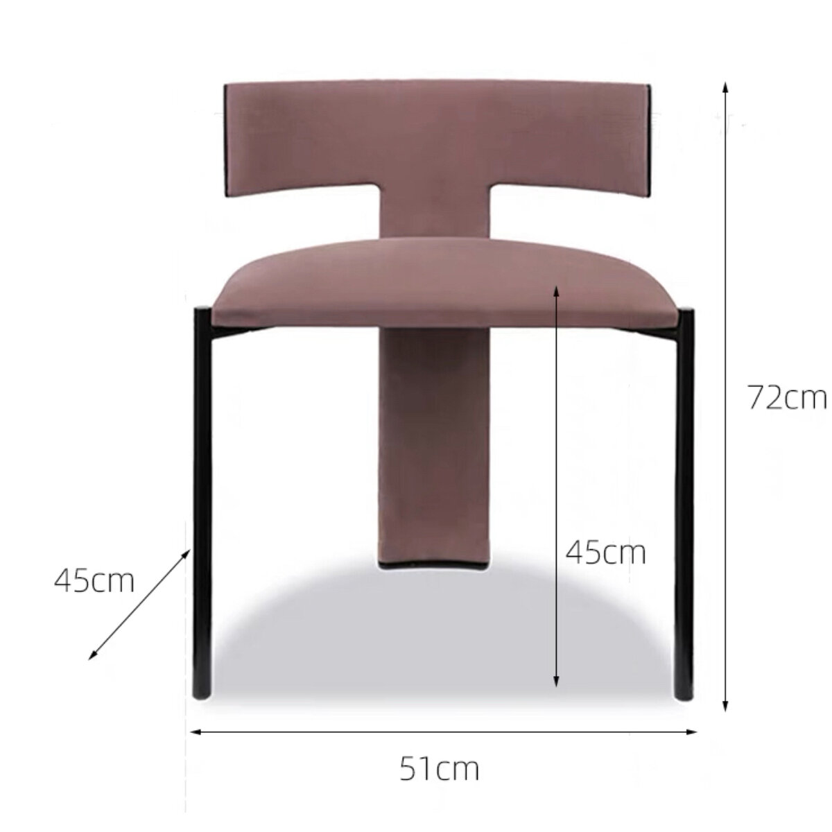 Стул Alistair (Розовый)