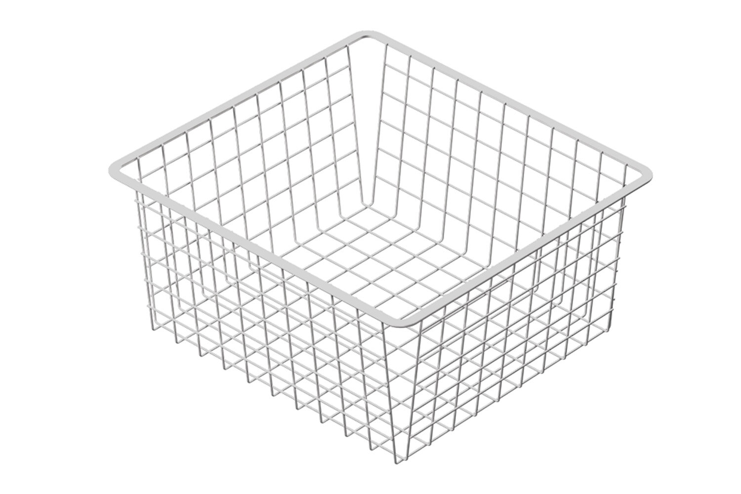 Корзина проволочная выдвижная для каркаса Hoff Оскар, цвет белый