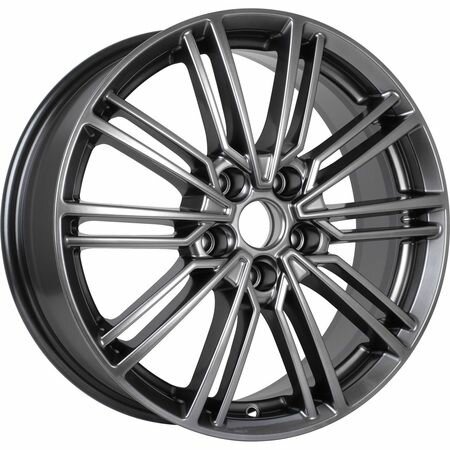 Колесный литой диск КиК Эрфурт R17x7 5x114.3 ET45 CB67.1 Dark_platinum