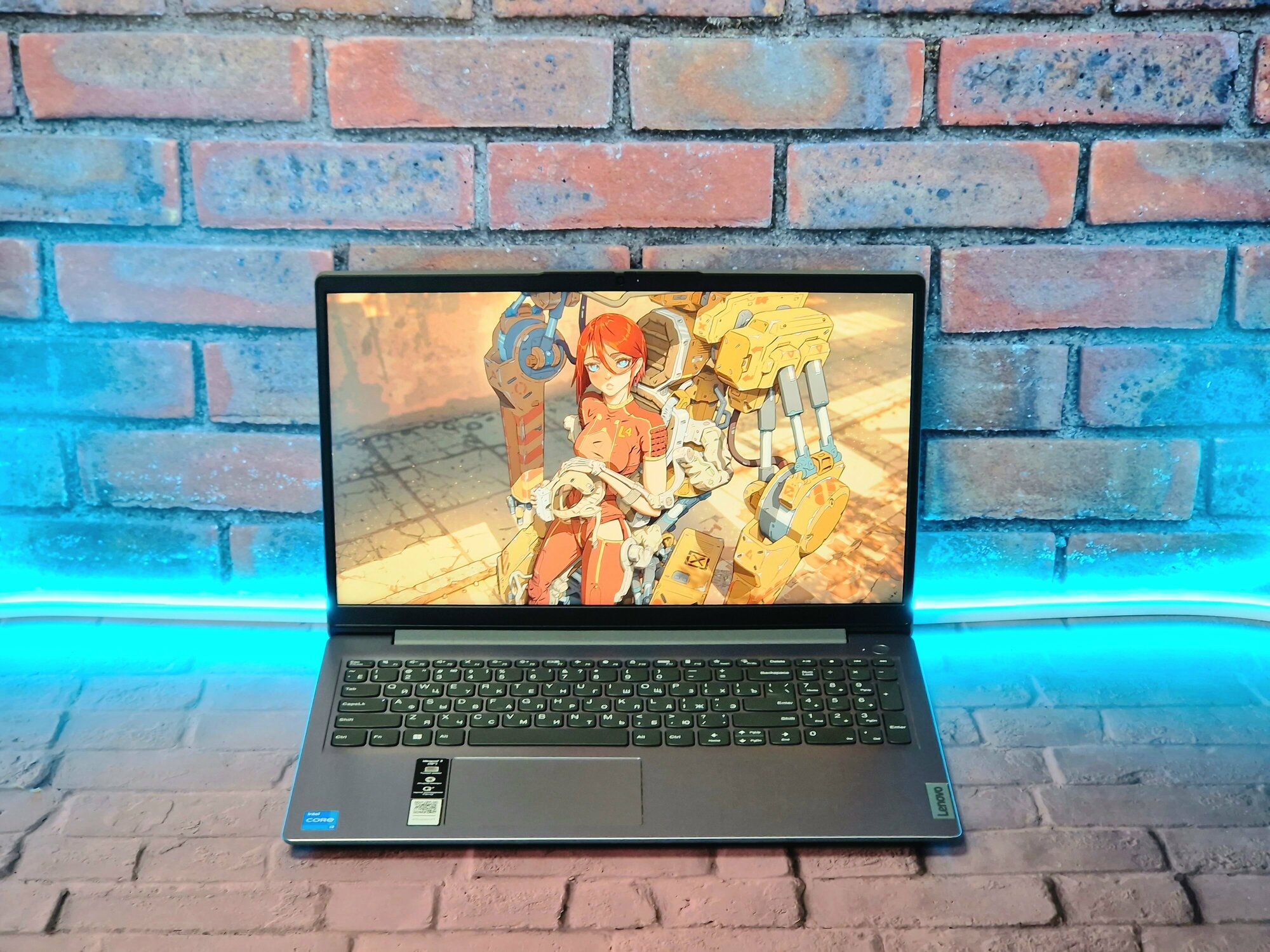 15.6" Ноутбук LENOVO 3 15IRU8, FullHD, Core i3 1305u, LPDDR5 8 Гб, SSD 256 Гб, Intel® UHD Graphics, Win11Home, Серый