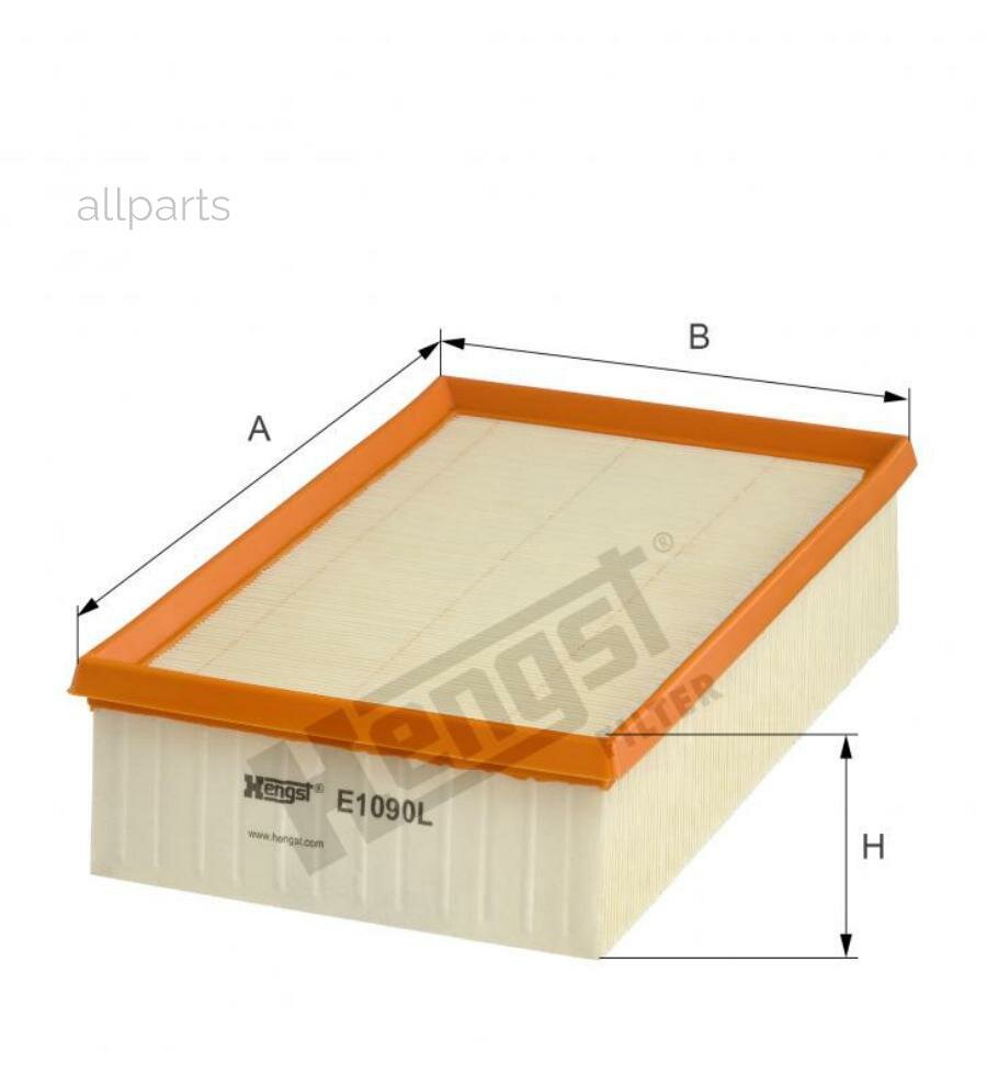 HENGST FILTER E1090L Hengst Фильтр воздушный (C 30 005) E1090L