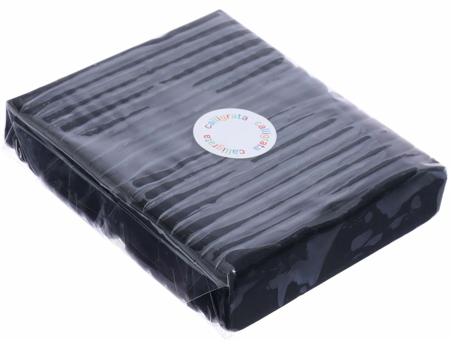 Полимерная глина для детей, материал для лепки и детского творчества, изготовления глиняных изделий своими руками, 500 гр, чёрный