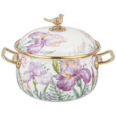 Кастрюля Agness с крышкой, 2,8 л, 18 см (950-572)