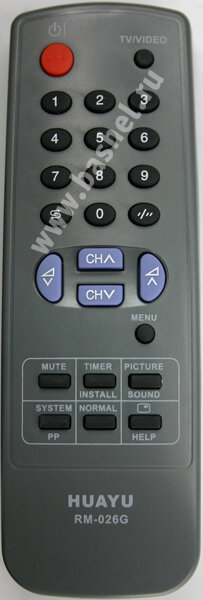 UNIVERSAL SHARP RM-026G, Пульт ДУ