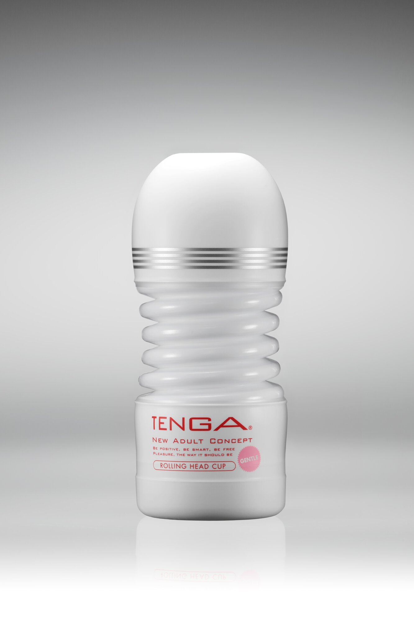 Мастурбатор Tenga Rolling Head Cup Gentle с вращающейся головкой, белый