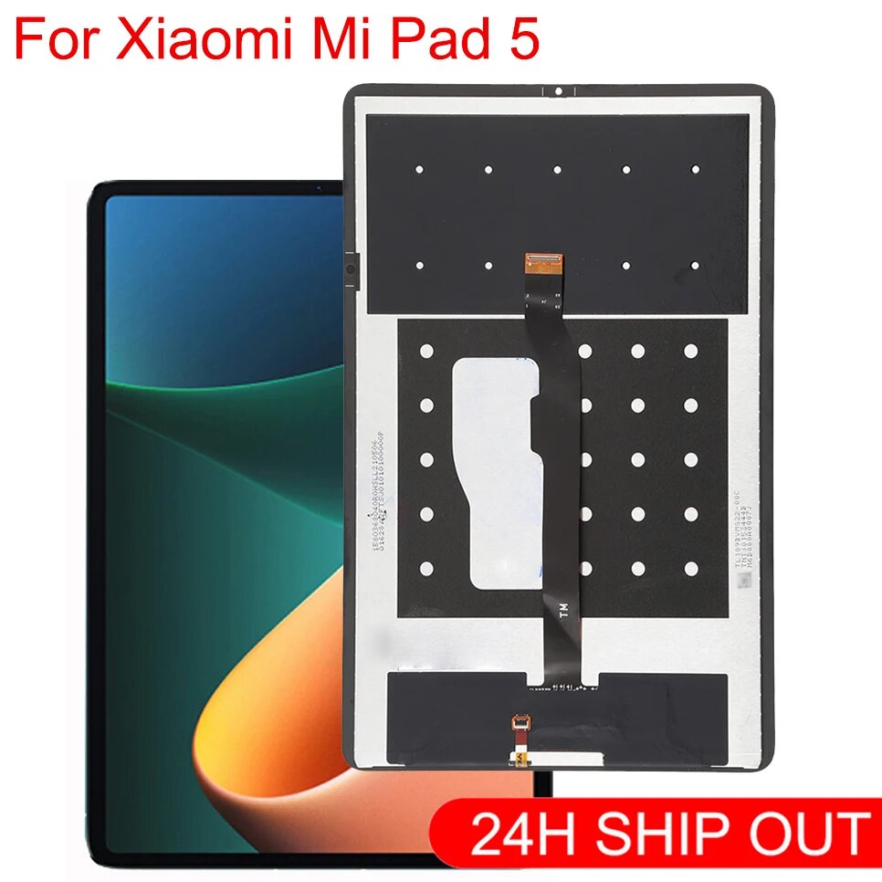 Новинка для 11 футов Xiaomi Mi Pad 5 Pro Mi Pad5 21051182 G ЖК-экран сенсорной панели дигитайзер в сборе стеклянный датчик Pantalla