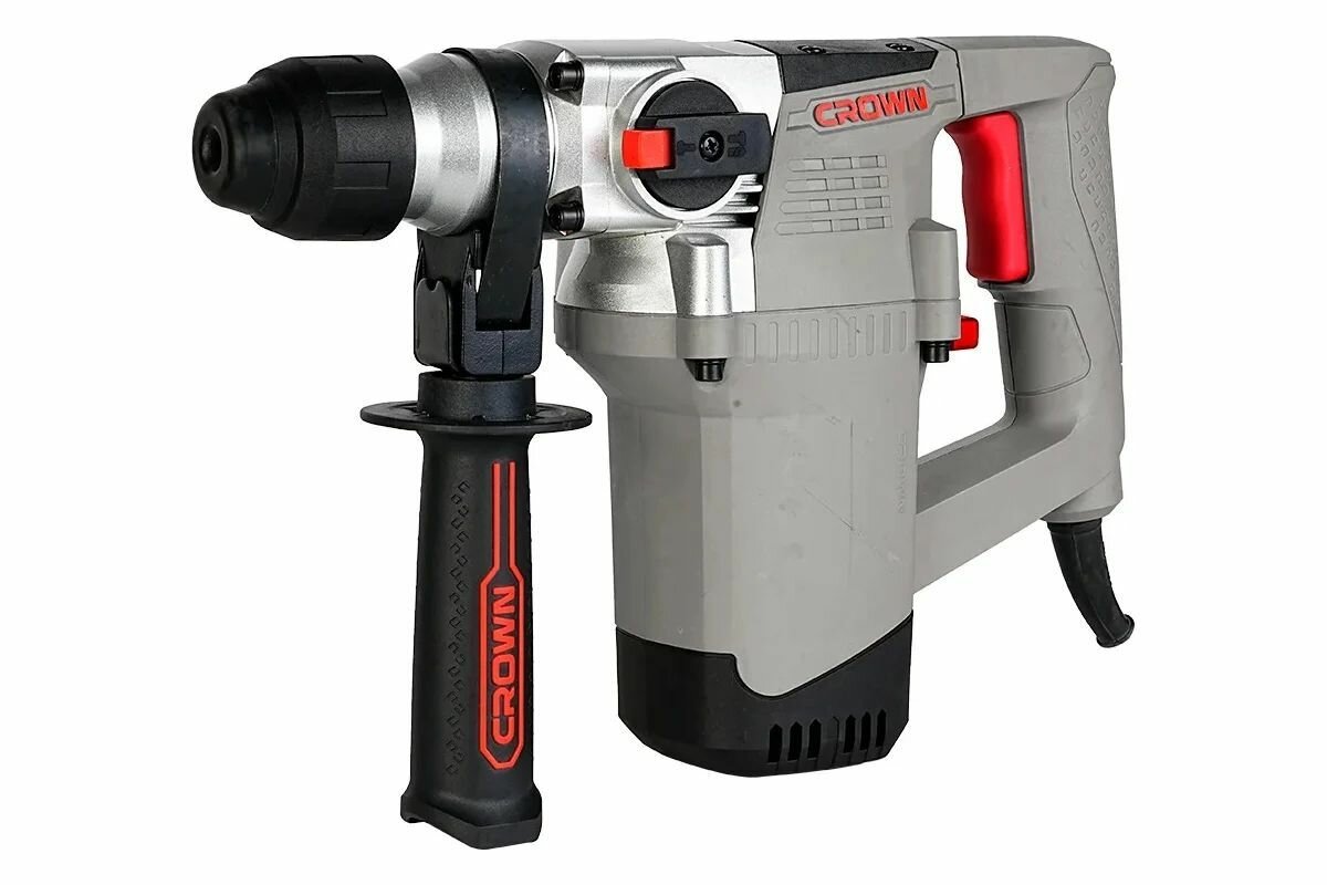 Перфоратор 220В 1050Вт 0-3800уд/мин 3реж 4 Дж SDS+ кейс, CROWN