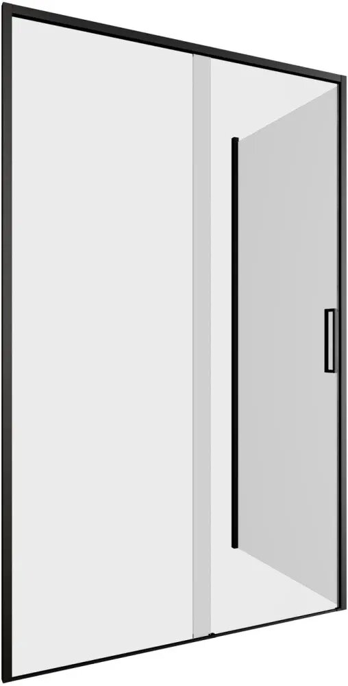 Душевой уголок Aquanet Pleasure Evo AE65-120x90-BT 120x90 профиль черный прозрачное стекло