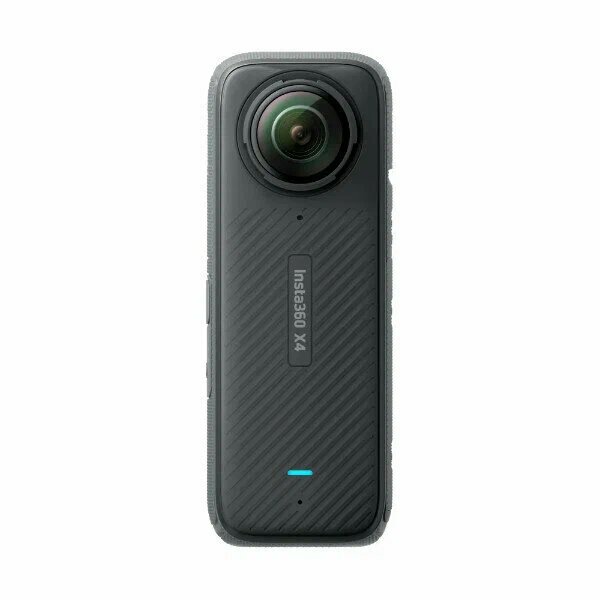 Экшн-камера Insta360 X4 (CINSABMA), 4K, водонепроницаемая, с функцией стабилизации FlowState, компактная, черная.