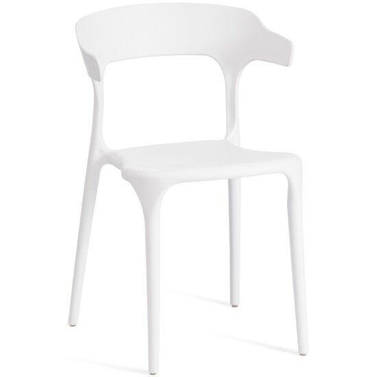 Комплект стульев Tetchair TON 4 шт (mod. PC33) пластик, 48 x 48 x 74 см, белый (White C0057)