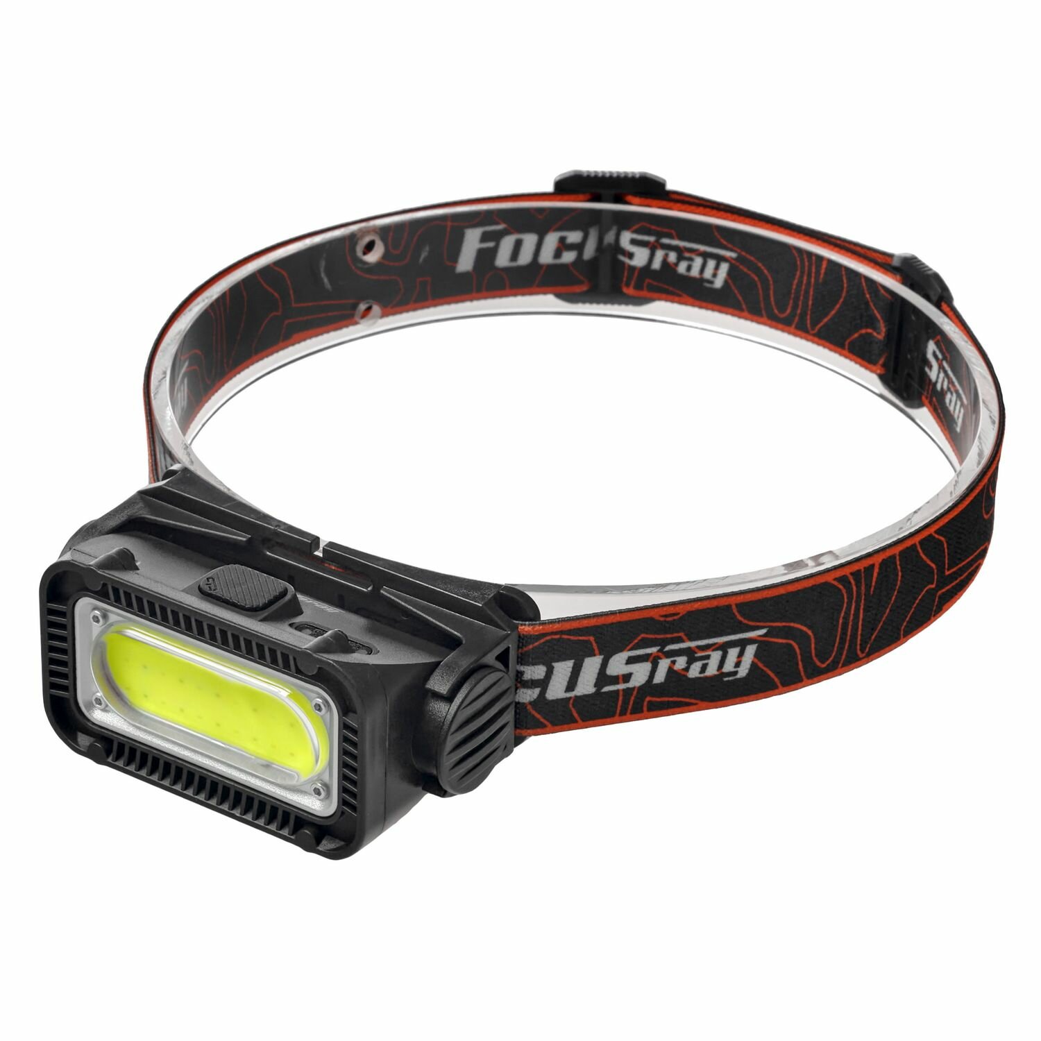 Фонарь налобный FOCUSray 1307 акку 18650 1200W 3,7V диод СОВ 3W 1/180, шт