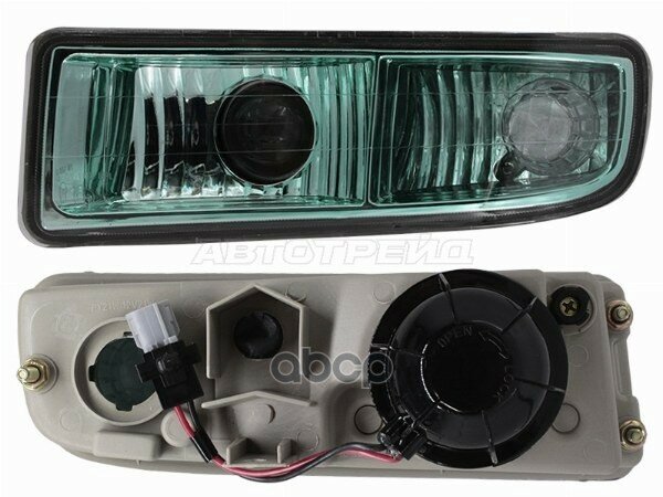 Фара противотуманная (Слева/ Зеленый оттенок) Lexus LX 98-07 Sat арт. ST-312-2004L