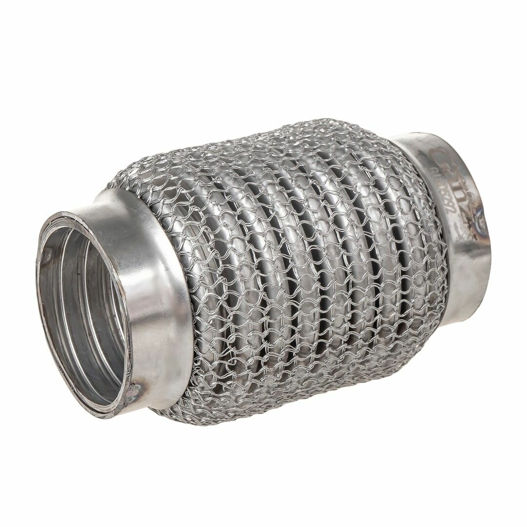 Компенсатор (гофра) выхлопной системы 3х-слойная WIRE MESH 40x100 UNIVERSAL D 40mm L 100mm