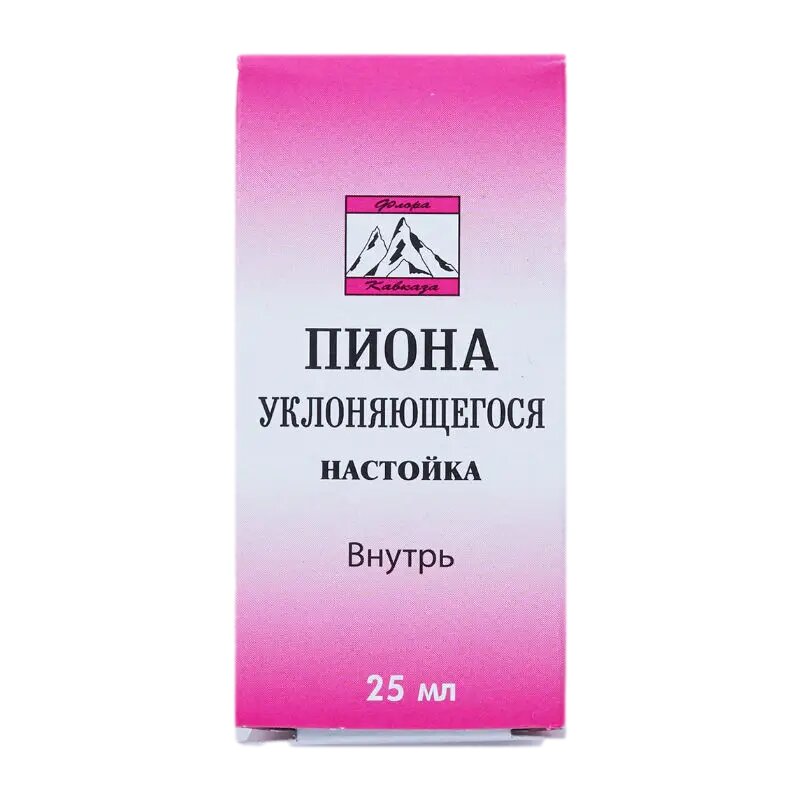 Пиона уклоняющегося настойка 25 мл 1 шт