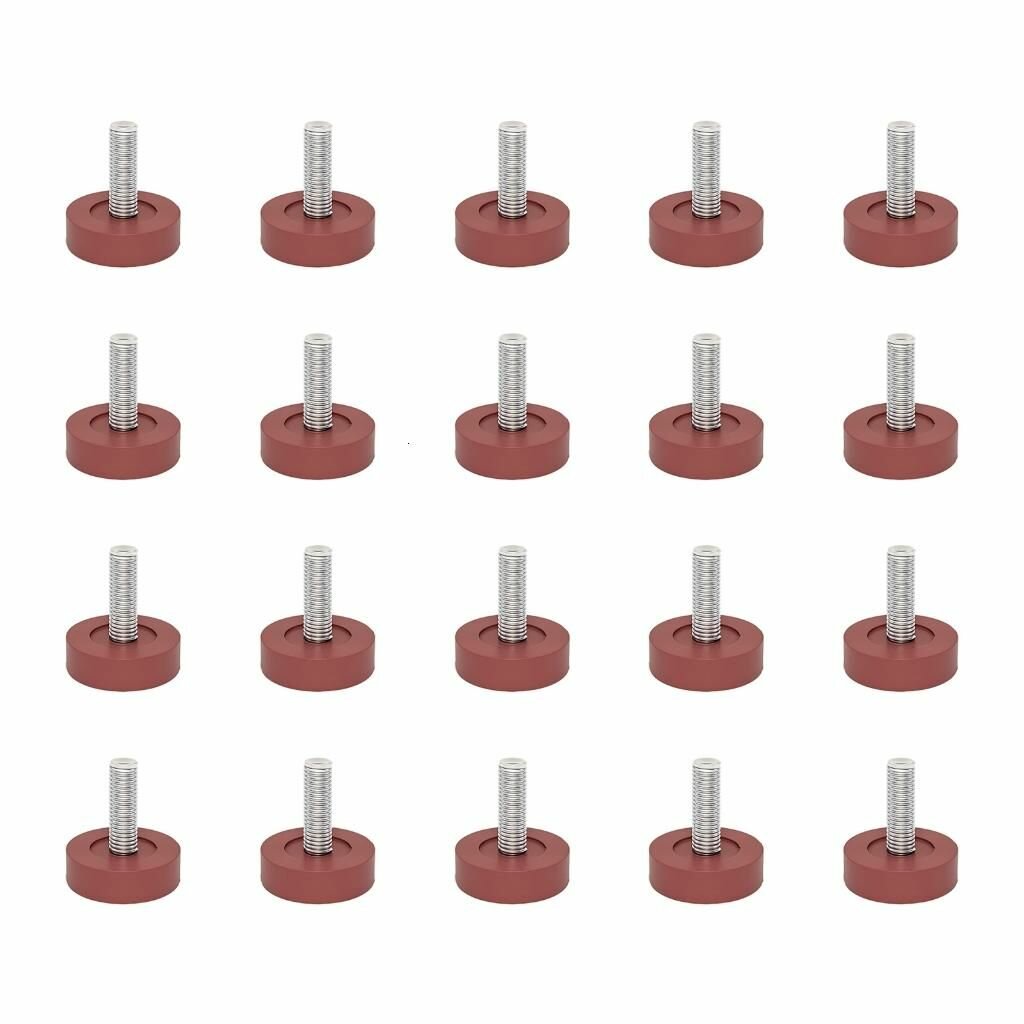 Уголок мебельный,20 деталей, бесшумная и износостойкая подставка для ног регулировки мебели-№ 9