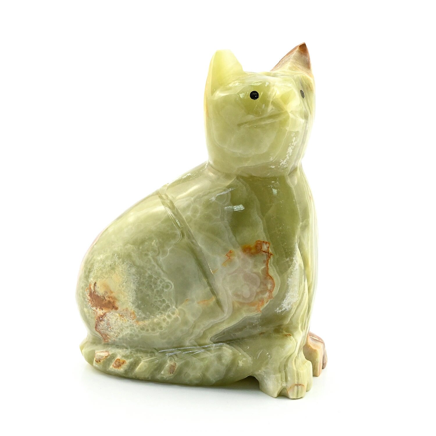Кошка из оникса №6 (110*45*150мм) вес 1200гр.