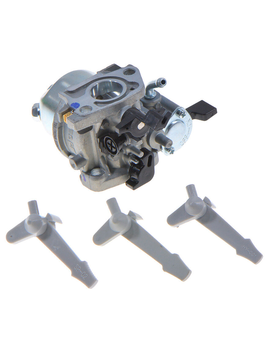 Карбюратор с краном, 168.170F для виброплиты ELITECH ПВТ 90БВЛ