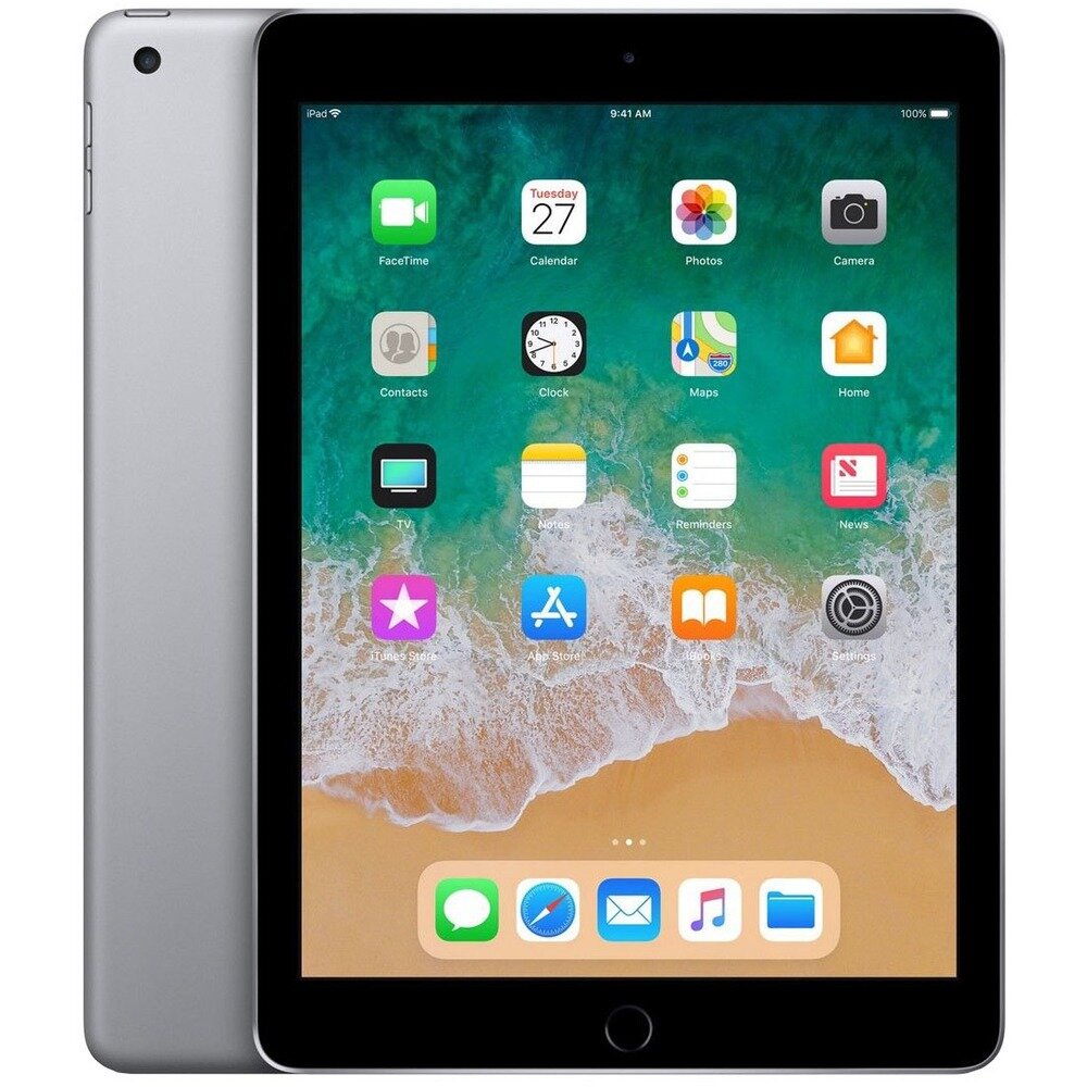 Планшетный ПК Apple iPad (2018) 32GB 9.7" Wi-Fi (MR7F2RU/A), space grey