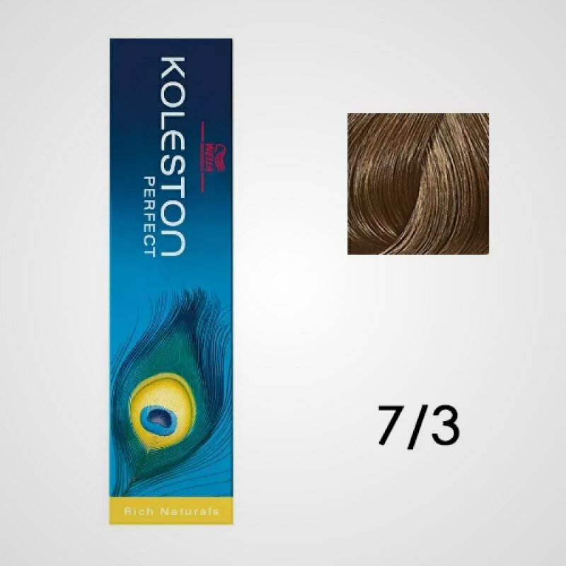 7/3 Стойкая крем краска Koleston 60 мл WELLA Koleston perfect 7/3 Краска 60мл