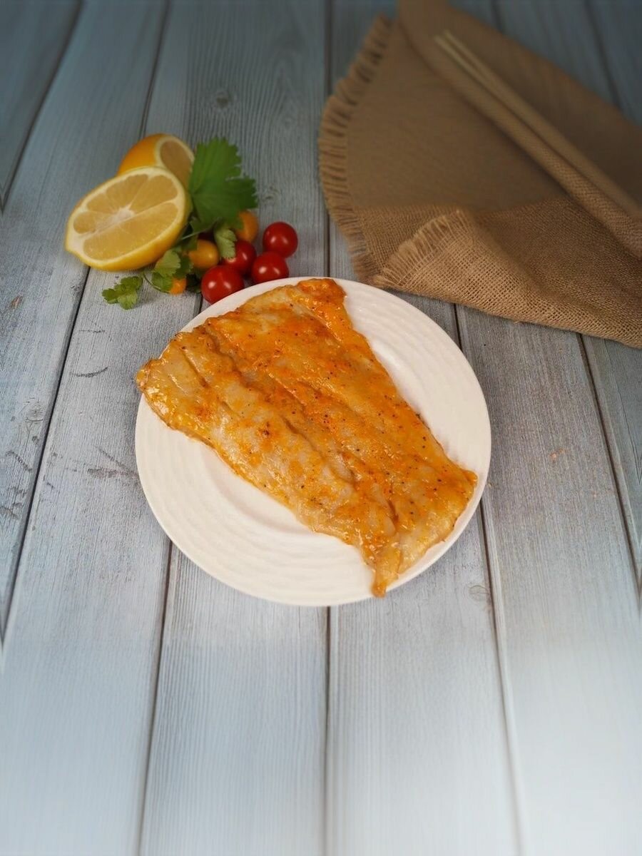 Филе палтуса на горячих углях 500 гр