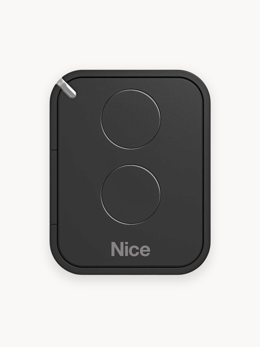 Пульт-брелок для ворот и шлагбаумов Nice Flo 2RE, 433.92 Мгц / найс