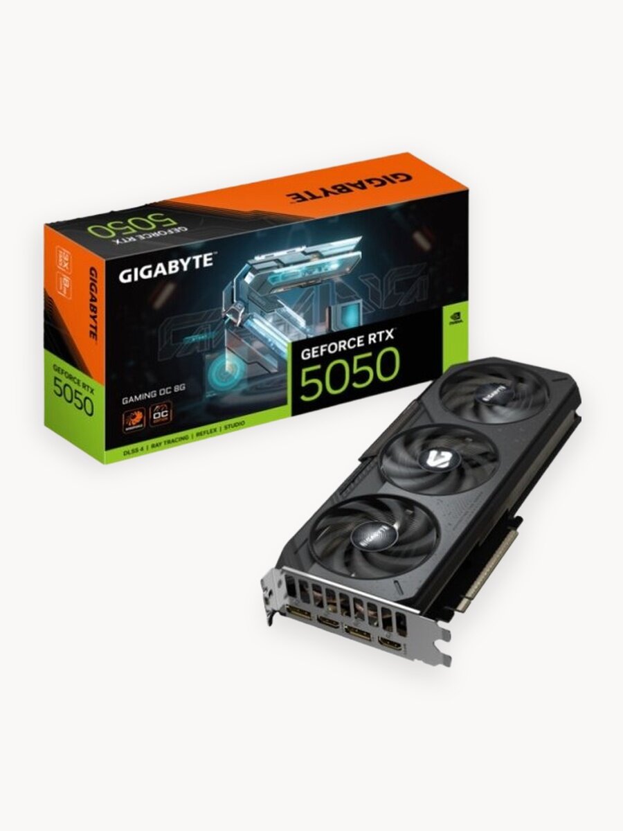 Видеокарта Gigabyte GeForce RTX 5050 GAMING OC 8G